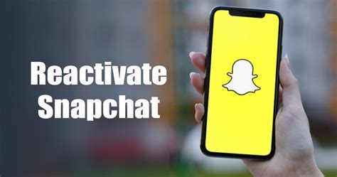 How To Reactivate Snapchat Account In Full Guide