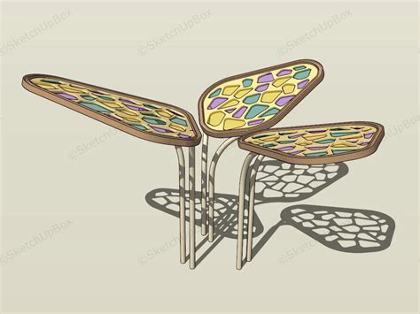 Public Space Canopy Sketchup 3d Model Skp File Download Sketchupbox