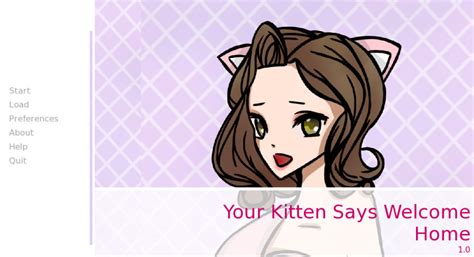 Spring Nights Your Kitten Says Welcome Home V10
