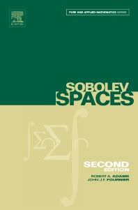 Sobolev Spaces Volume Nd Edition Elsevier Shop
