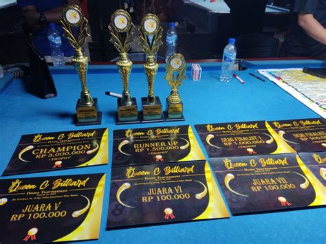 Queen C Bilyard Home Turnamen Sukses Digelar Diminati Pebilyard Batam