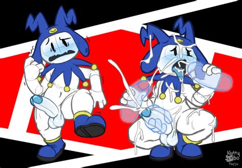 Rule 34 Atlus Balls Blush Bodily Fluids Clothing Cum Disembodied