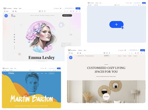Створити сайт портфоліо безкоштовно Weblium