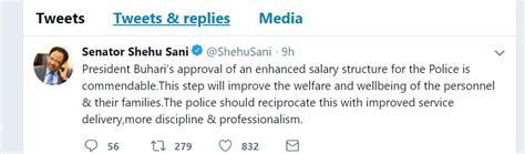 Shehu Sani Speaks On Police Salary Increase Kemi Filani News