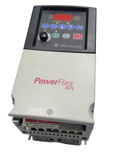 Allen Bradley Powerflex 40 22b B017n104 Inverter Variable Frequency Drive Vfd Upfix