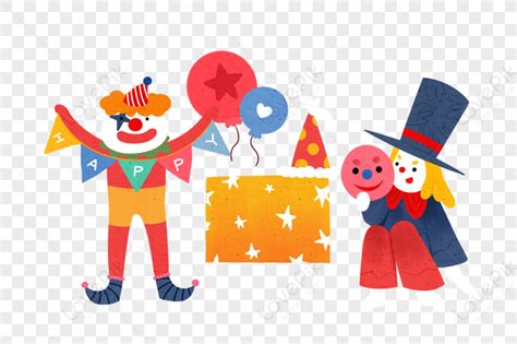 광대 Png 일러스트 무료 다운로드 Lovepik