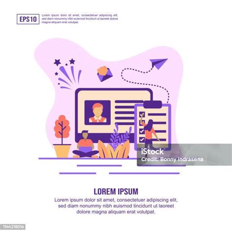 모집의 벡터 일러스트 레이 션 개념입니다 배너 전단지 승진 마케팅 자료 온라인 광고 비즈니스 프리 젠 테이 션을 위한 현대 그림 개념적 개념에 대한 스톡 벡터 아트 및 기타