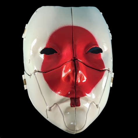 Stl File Ghost In The Shell Geisha Cosplay Mask Articulated 👻・3d