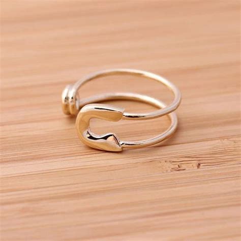 Diy Safety Pin Ring Tutorial Artofit