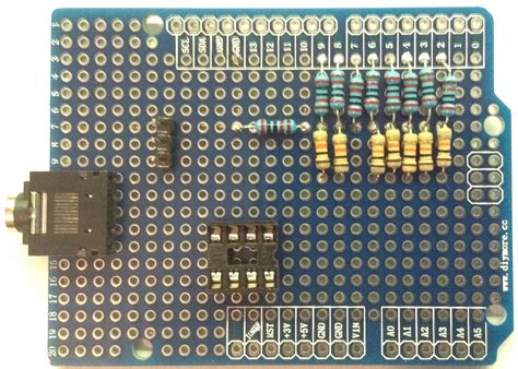 Arduino Midi Slider R2r Waveform Generator Simple Diy Electronic Music Projects