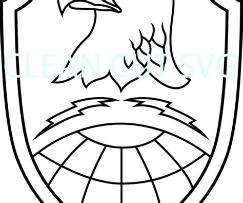 Artstation Us Army Space And Missile Defense Command Patch Vector File Black White Vector