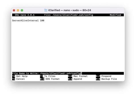 How To Keep Ssh Connections Alive On Mac Iclarified