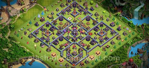 Farming Base Th15 With Link Hybrid Clash Of Clans 2023 Town Hall