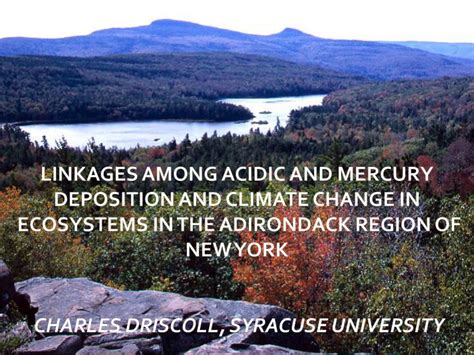 Ppt Background Acidic Deposition Patterns And Issues Linkages With