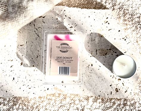 Jam Donut Wax Melt 900 The Essential Candle Co