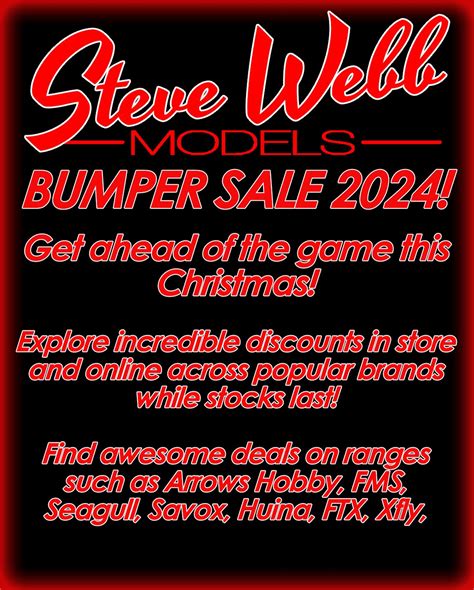 Steve Webb Models Annual Bumper Sale Returns For 2024 🤩 This Year Its
