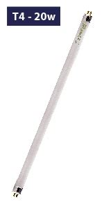 TBE LIGHTING T4 16 W Leuchtstoffröhre, 480 mm, 2 Stück CFL Leuchtmittel ...