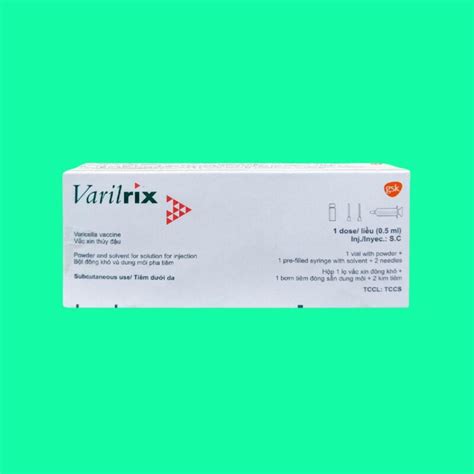 Vaccin Varilrix Tạo Miễn Dịch Chủ động Chống Lại Virus Thủy đậu