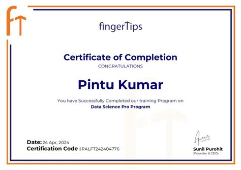 Pintu Kumar On Linkedin Datasciencecertification