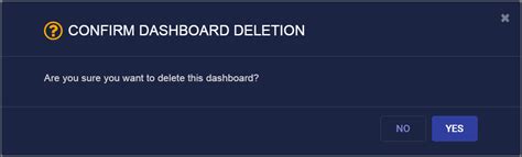 Working With Dashboards