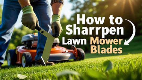How To Sharpen Lawn Mower Blades? | Grass Cure