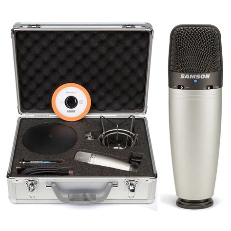Microfono Samson C03UPak Condenser Multipatron USB – Gonzalez Vientos Store
