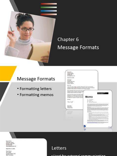 Ssc102 Chapter 6 Message Formatspptx Pdf