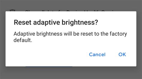 You Can Now Reset Adaptive Brightness In Android Pie Without Clearing All Battery Data APK