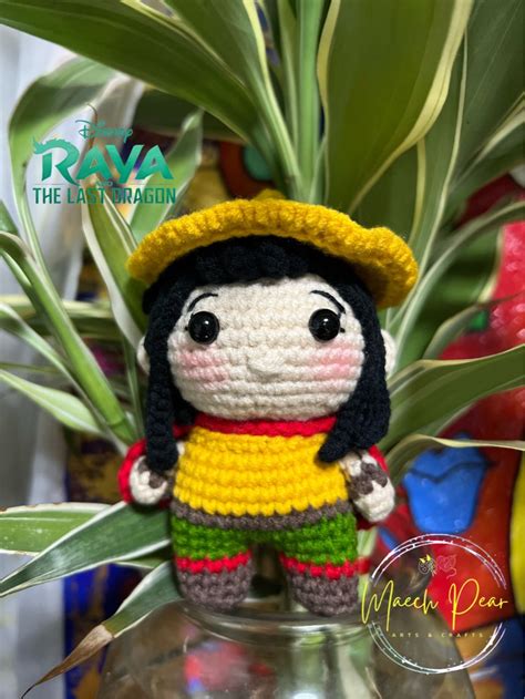 Crochet Doll Raya Hobbies And Toys Stationary And Craft Handmade Craft