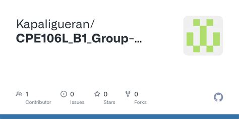 GitHub Kapaligueran CPE L B Group Project