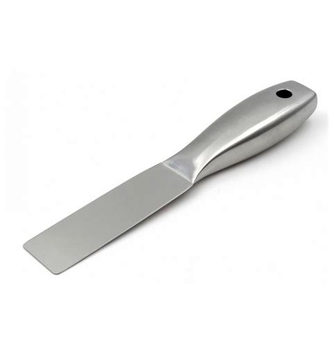 ESPÁTULA PREMIUM MONOMATERIAL ACERO INOX HOJA FLEXIBLE DE 4 CM