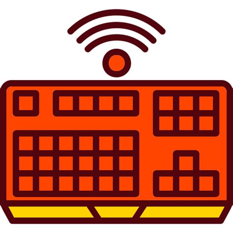 Wireless Keyboard Free Electronics Icons