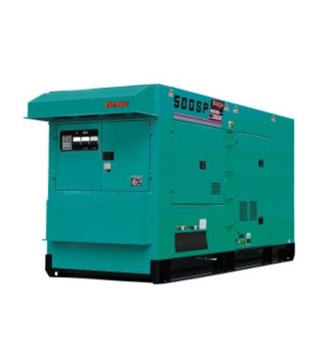 25 Kva Sound Proof Diesel Generator Denyo Dca 25esi Silver Line Rental