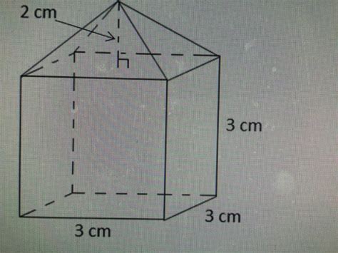 Solved 2 Cm 3 Cm 3 Cm 3 Cm Chegg Com