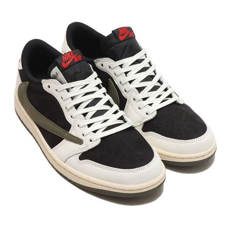 JORDAN BRAND WMNS AIR JORDAN 1 LOW OG SP SAIL UNIVERSITY RED BLACK