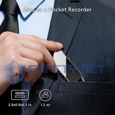 Safety Net Rechargeable Portable Keyring Handheld Keychain Voice