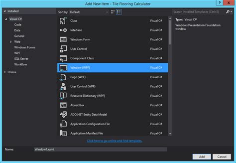 How To Create A Tile Flooring Calculator Wpf Application In C Jeremy