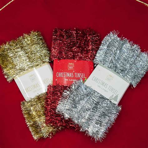 Tinsel Bulk 2 Ply 12m Christmas Elves