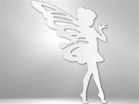 Custom Tinkerbell Sign Monogram Wall Art Decor Sassy Pixie Etsy