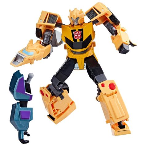 Transformers Toys Earthspark Deluxe Class Bumblebee Action Figure