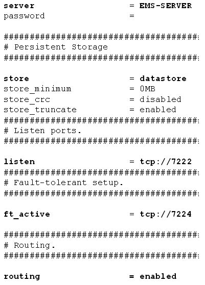 The Land Of Tibco Configuring Tibco Ems Fault Tolerance