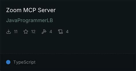 Inspect Zoom Mcp Server Glama