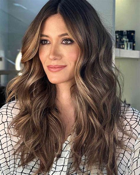 Light Brown Highlights On Dark Black Hair
