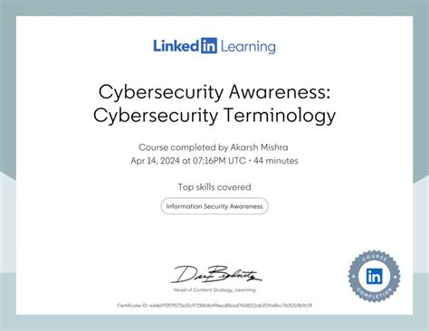 Akarsh Mishra On Linkedin Certificate Of Completion