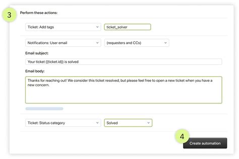Workflow How To Solve A Ticket Automatically After A Certain Amount Of Time Zendesk Help