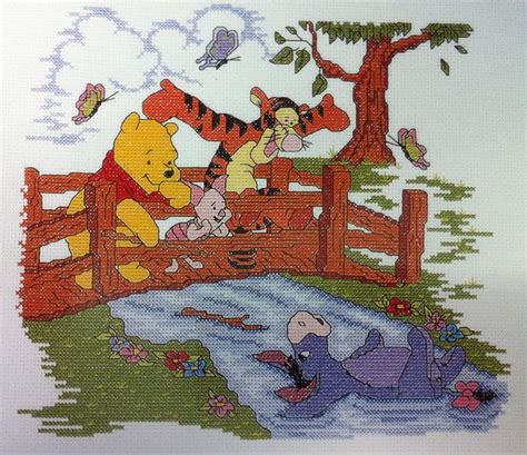 98 Best Pooh Bear Images On Pinterest Pooh Bear Cross Stitch
