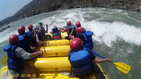 Rishikesh River Rafting Ganga River Rafting Youtube
