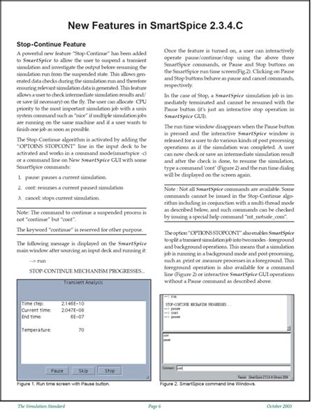 New Features In Smartspice 234c Silvaco