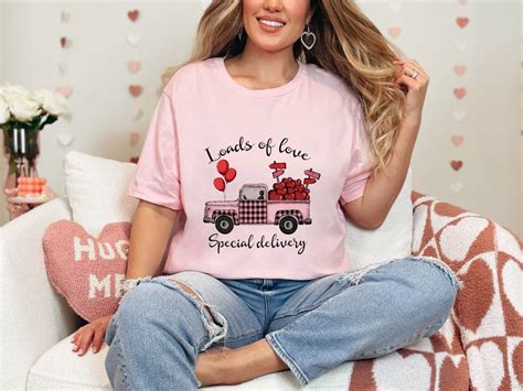 Love Truck Tshirt Loads Of Love Special Delivery Shirt Spreading Love
