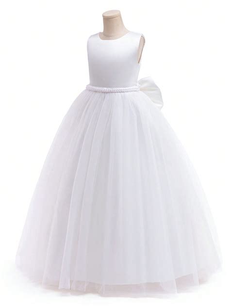 Dengss Teen Girls Romantic Elegant Butterfly Bowknot Mesh Dress For